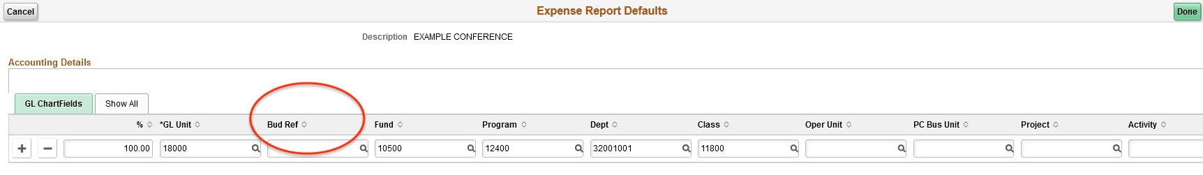 Expense Report guide - Odum School of EcologyOdum School of Ecology